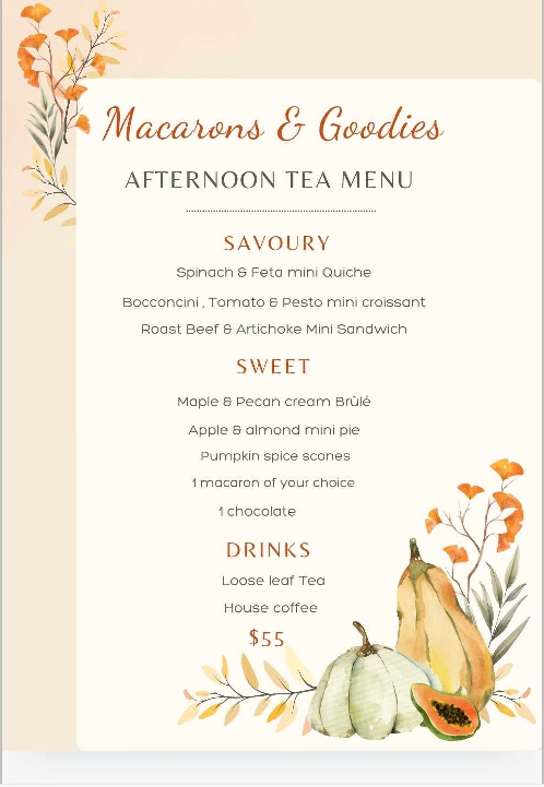 Royal High Tea party - Macarons & Goodies