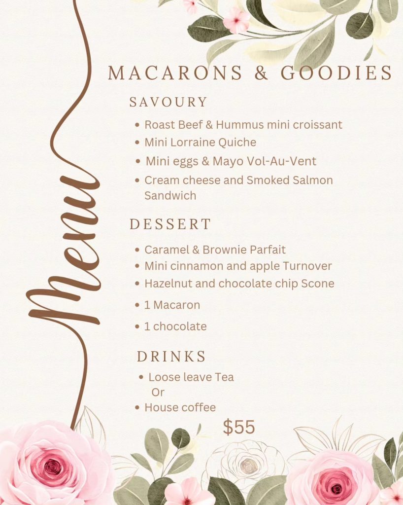 Royal High Tea party - Macarons & Goodies